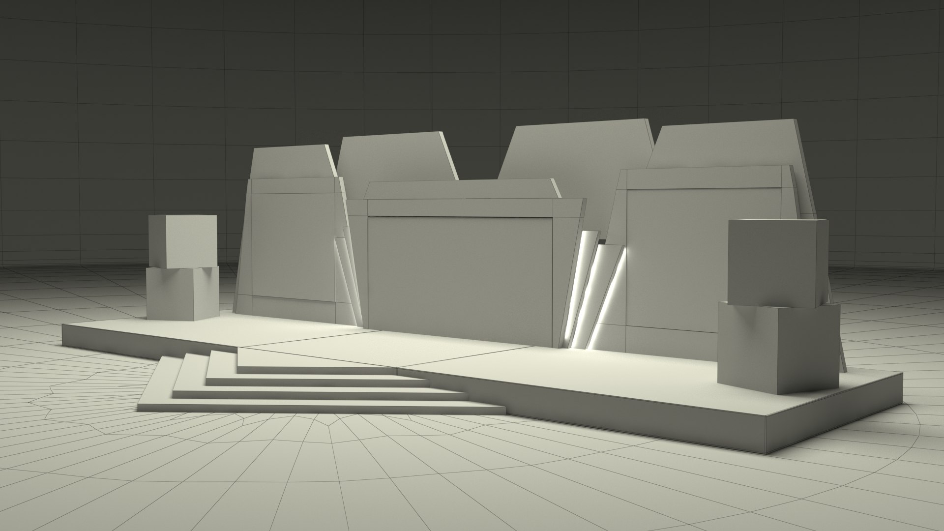 Event Stage Design 3D Model - TurboSquid 2009101