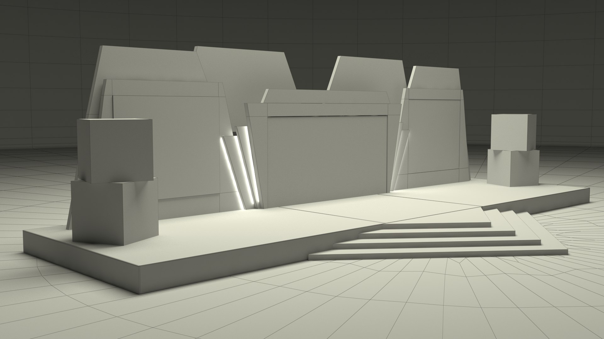 Event Stage Design 3D Model - TurboSquid 2009101