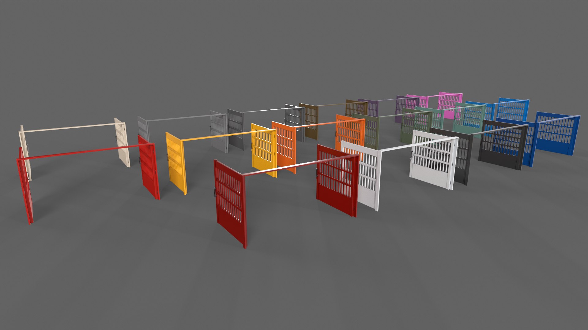 PBR Gate D5 3D Model - TurboSquid 2357256