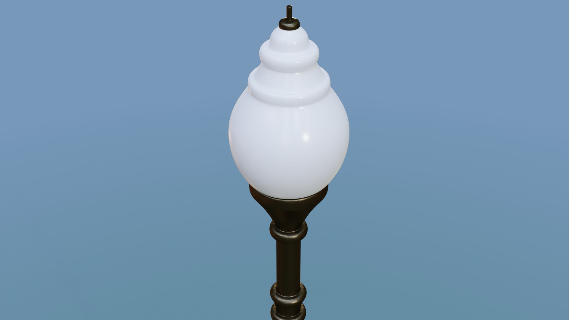 3D Street Lamp Vintage - TurboSquid 1975828