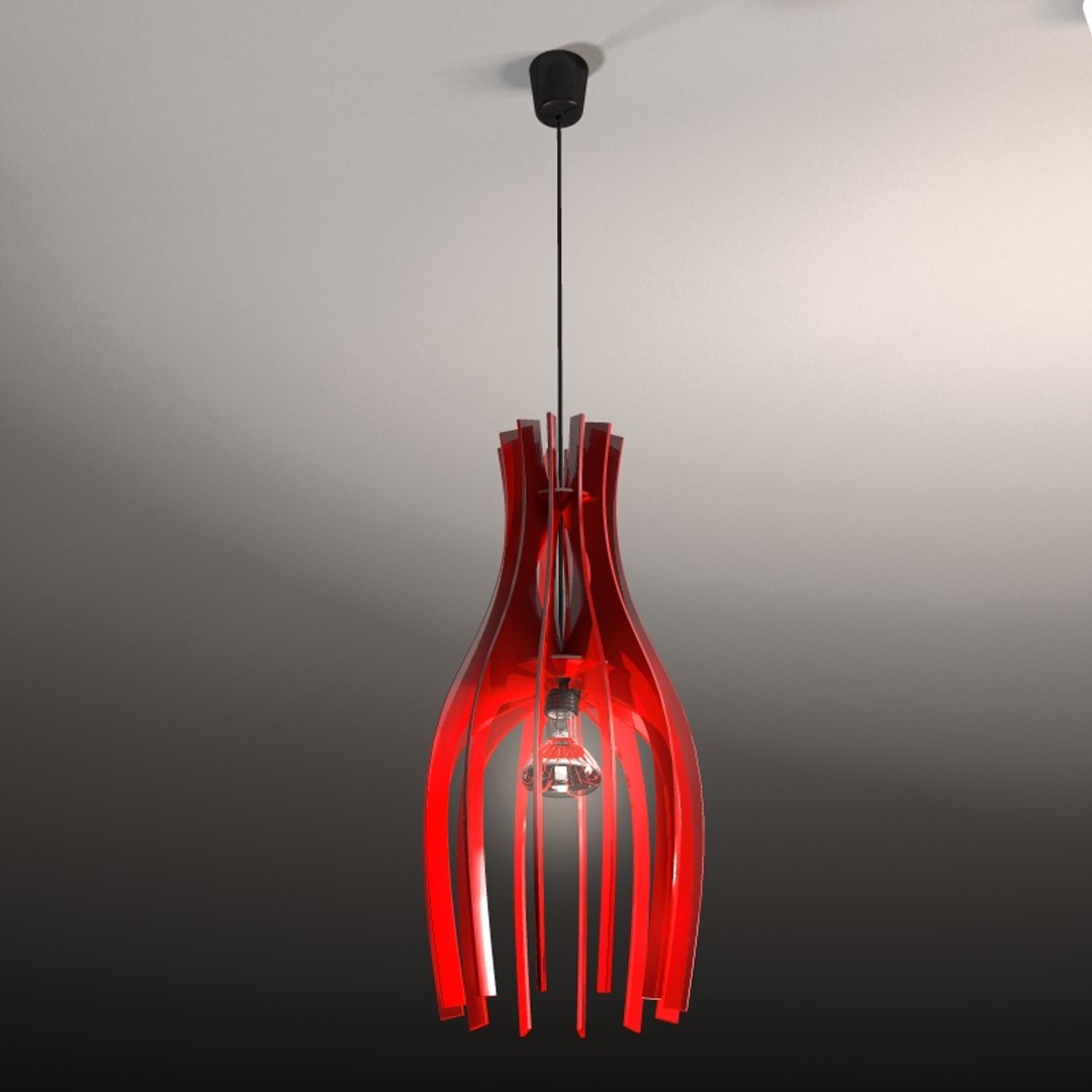 3ds max pendant light
