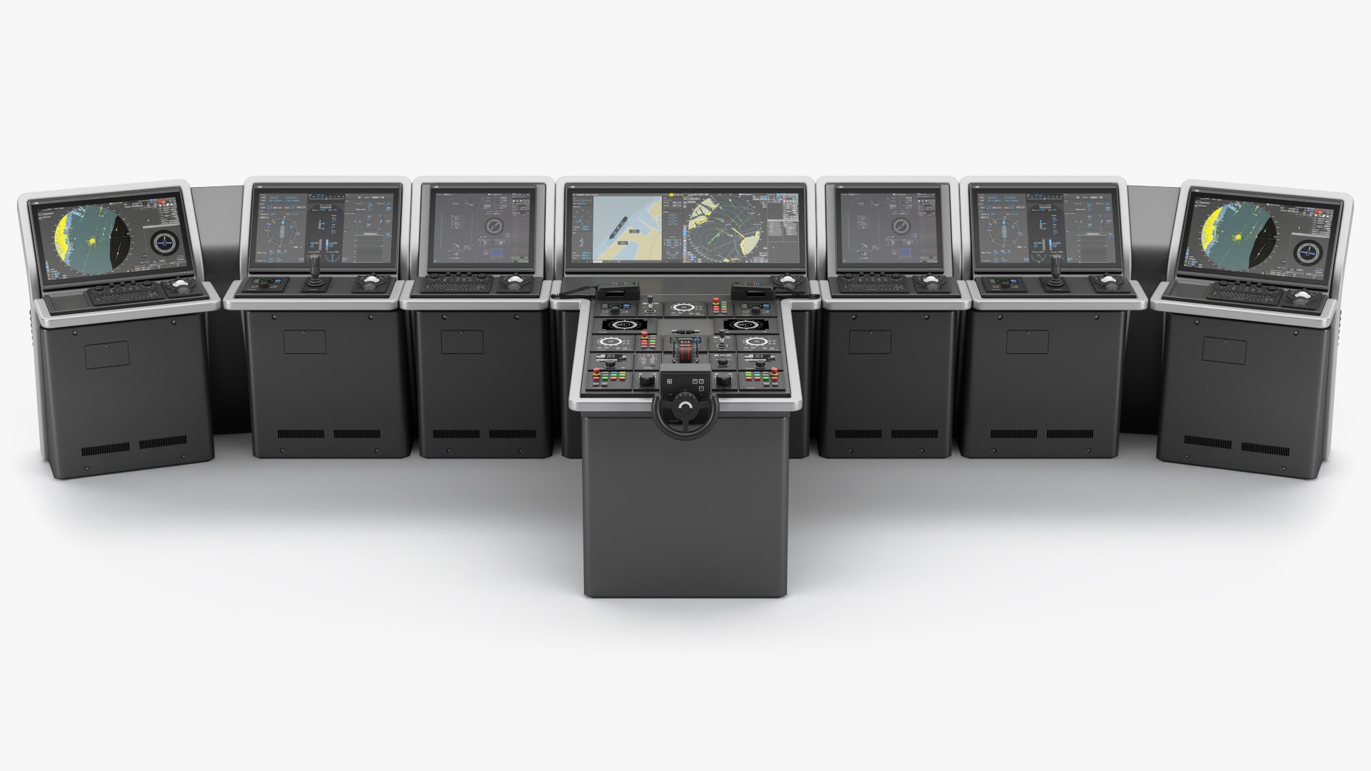 Integrated Bridge System IBS JRC Model - TurboSquid 2222697