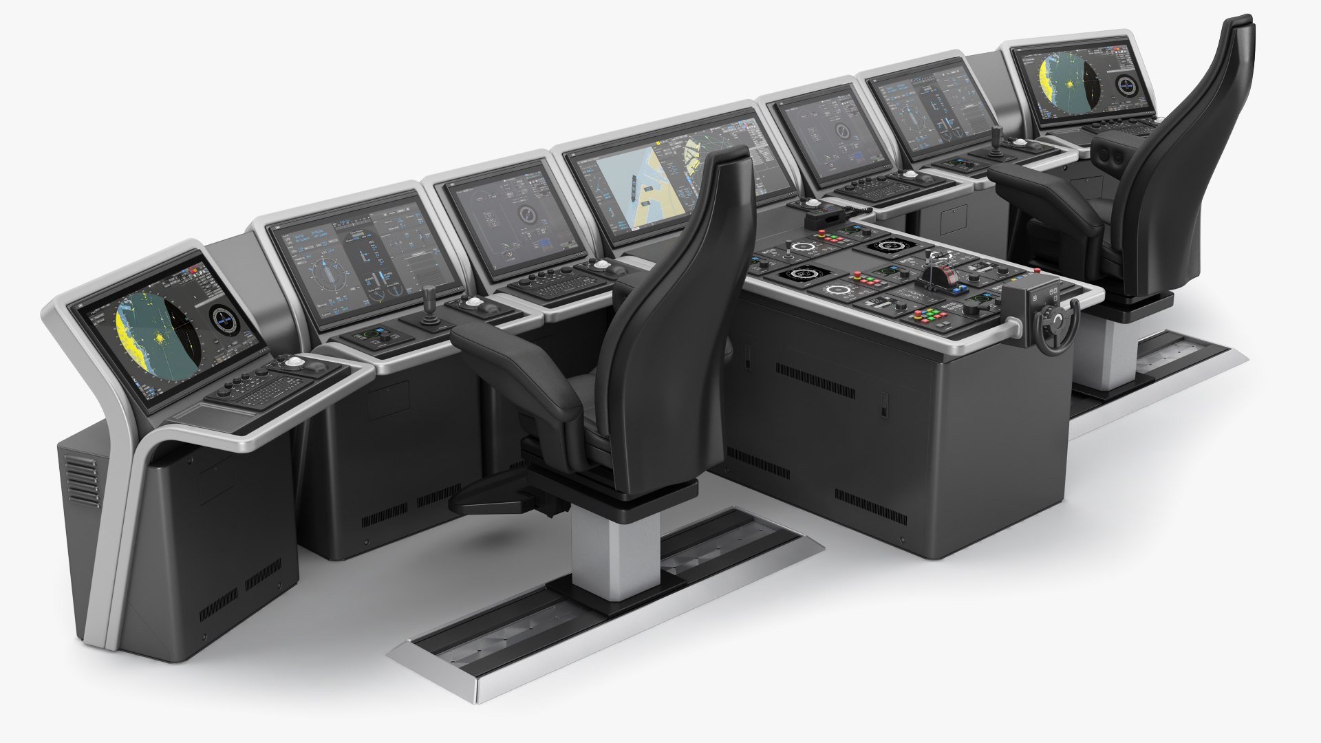 Integrated Bridge System IBS JRC Model - TurboSquid 2222697