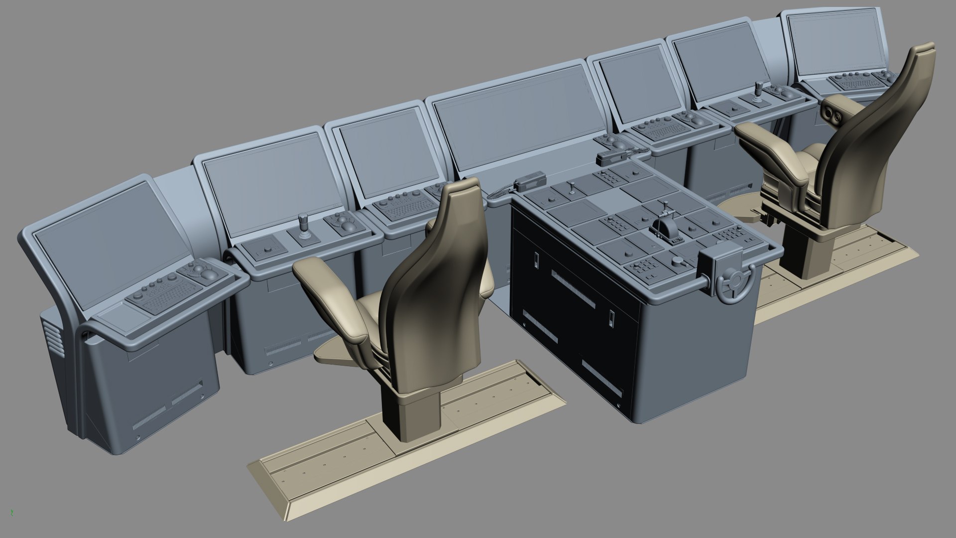 Integrated Bridge System IBS JRC Model - TurboSquid 2222697