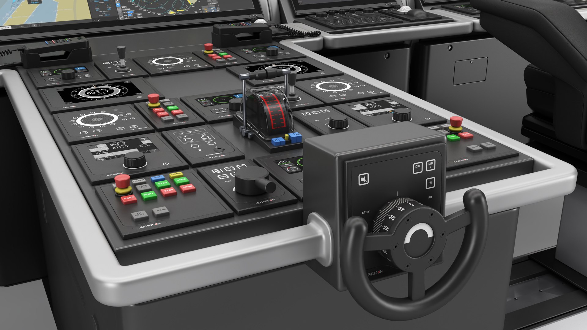 Integrated Bridge System IBS JRC Model - TurboSquid 2222697