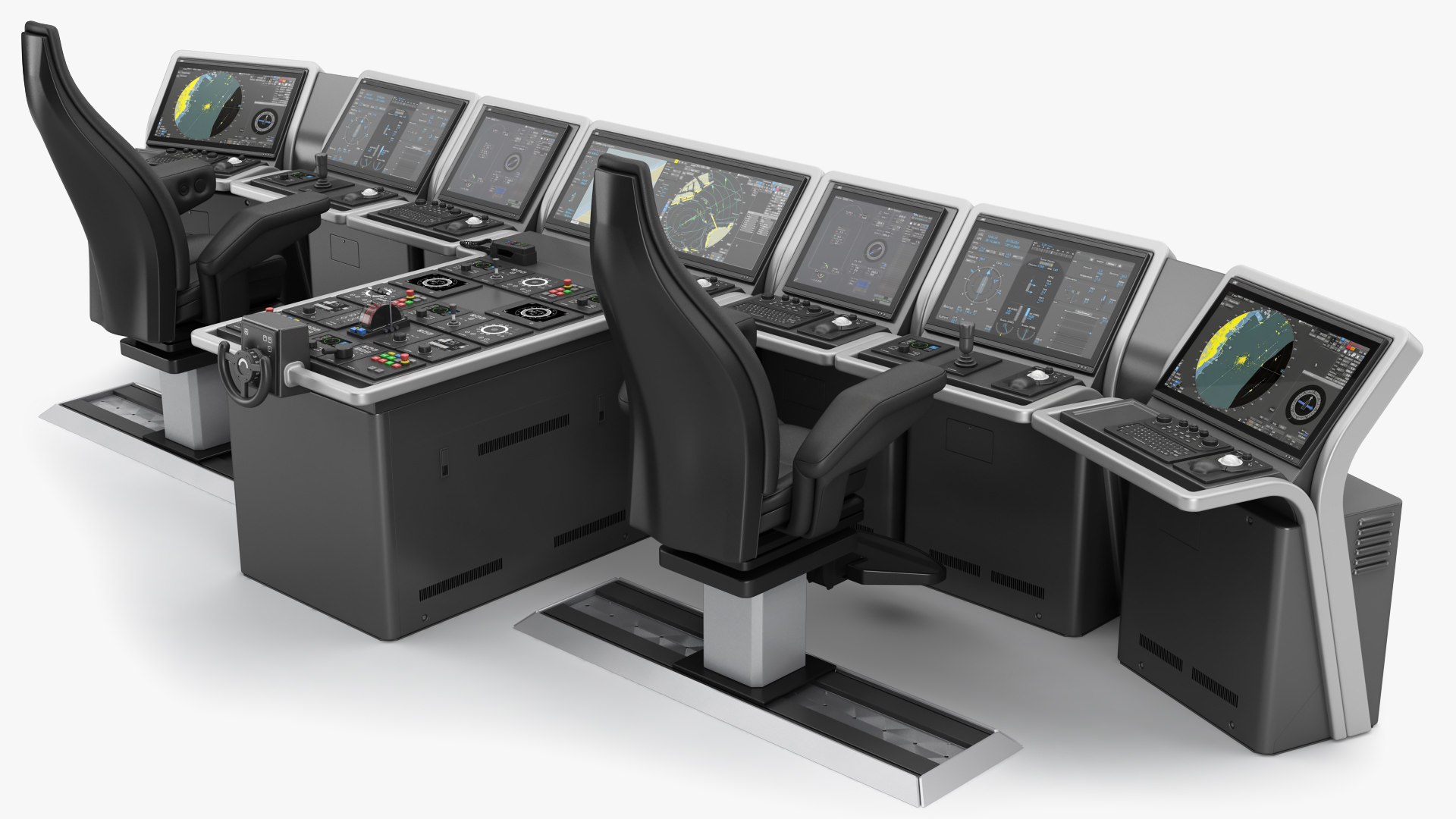 Integrated Bridge System IBS JRC Model - TurboSquid 2222697