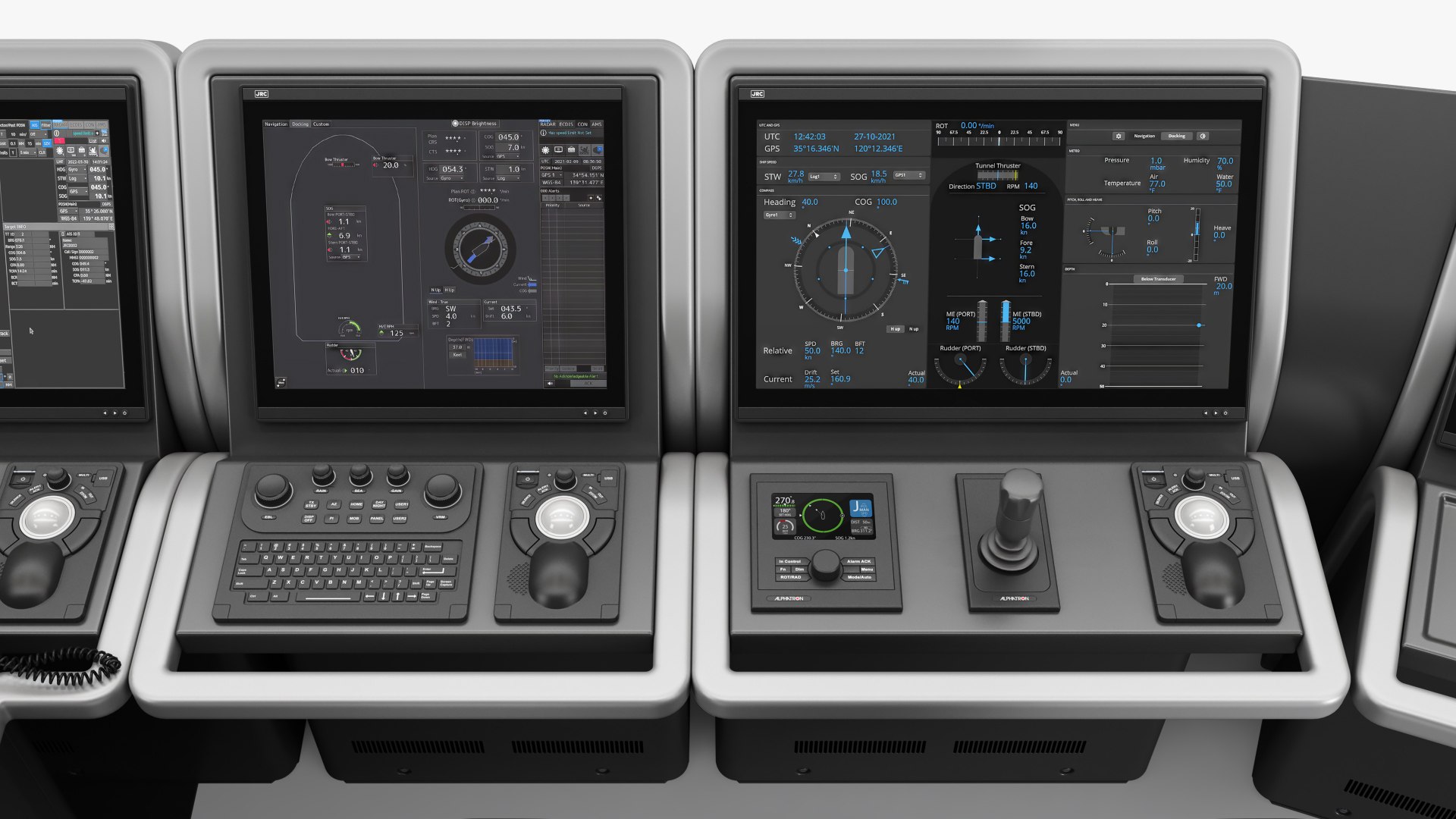 Integrated Bridge System IBS JRC Model - TurboSquid 2222697