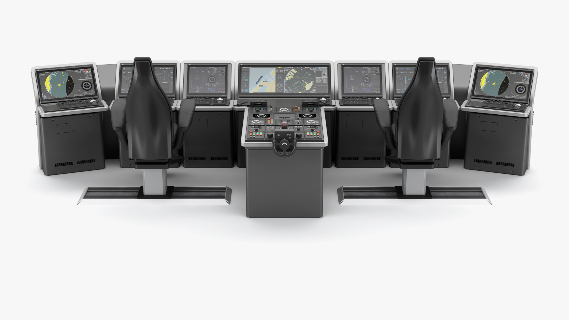 Integrated Bridge System IBS JRC Model - TurboSquid 2222697