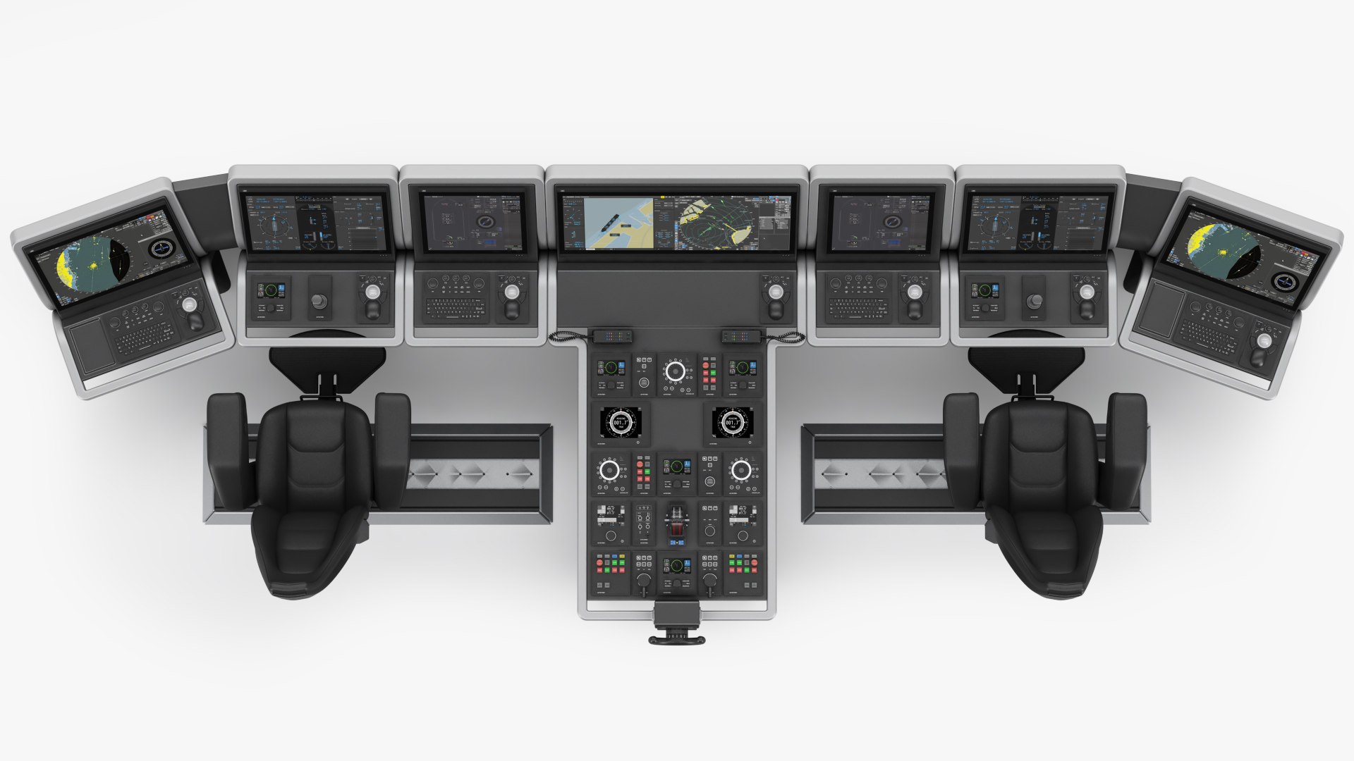 Integrated Bridge System IBS JRC Model - TurboSquid 2222697