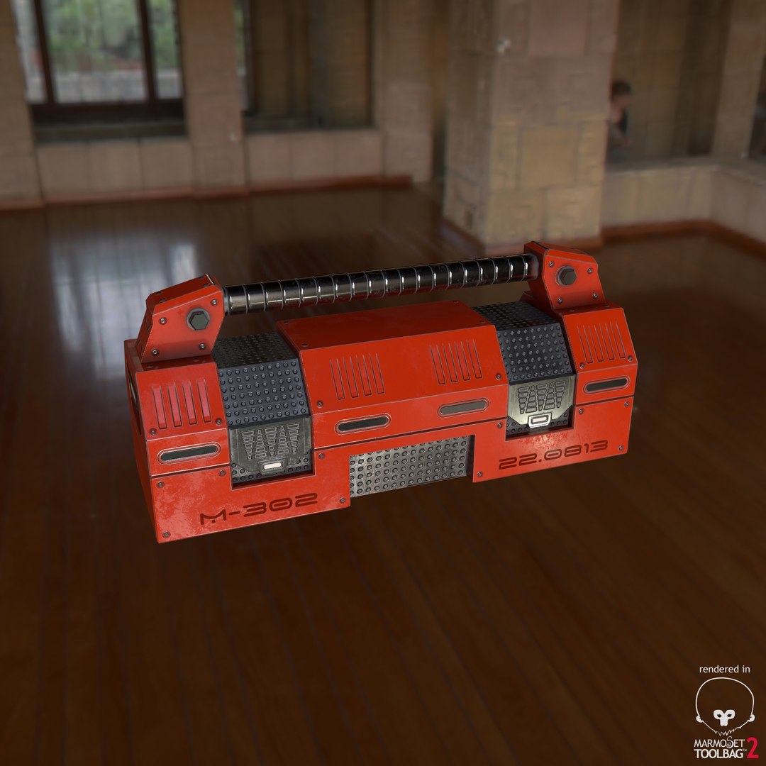Sci-fi Toolbox 3d Model