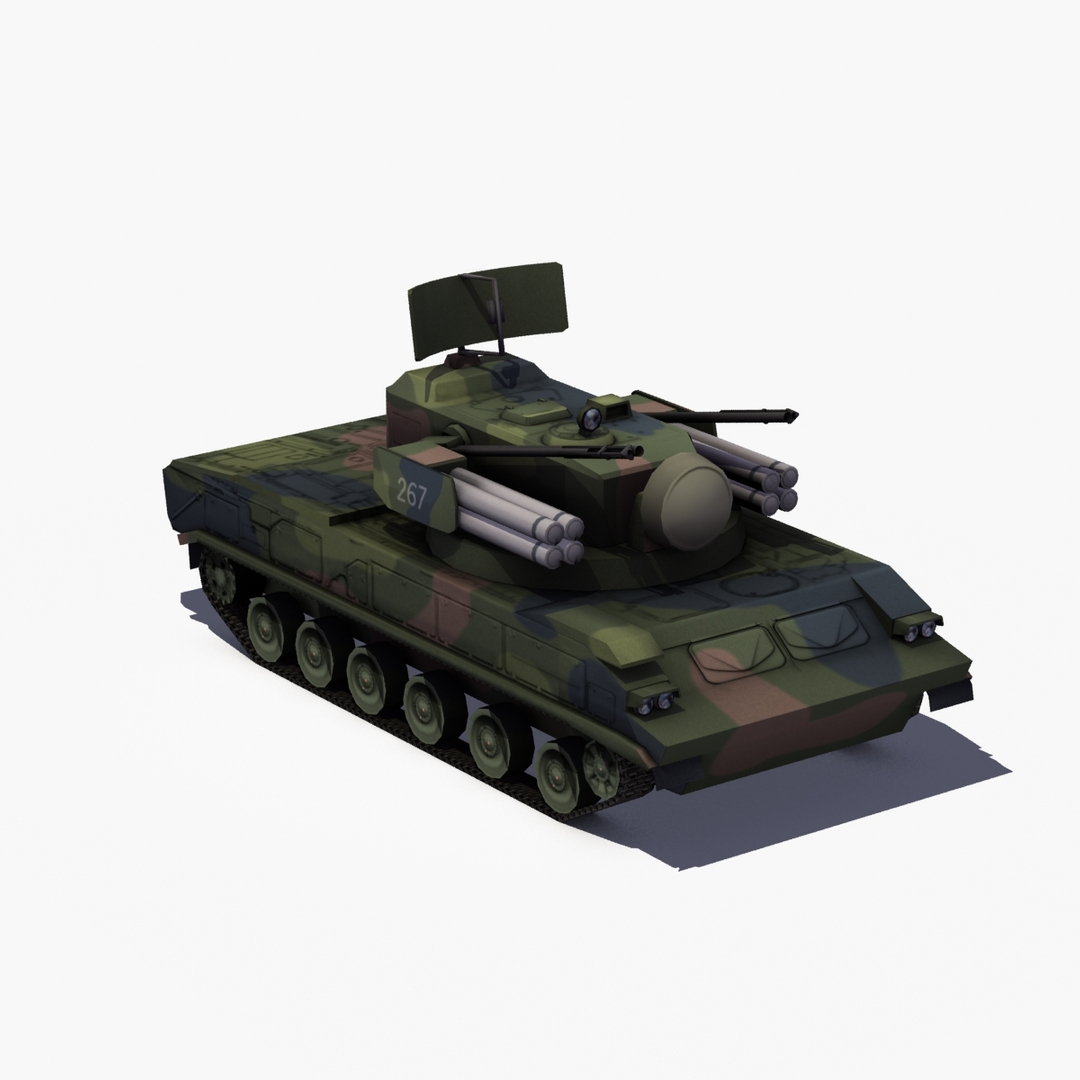 3d Sa-19 Tunguska