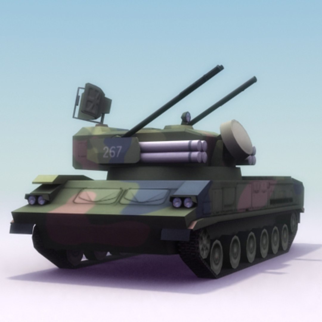 3d Sa-19 Tunguska
