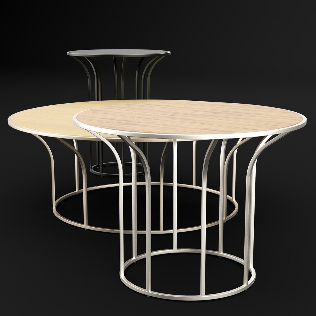 Cofe Table Design Model - TurboSquid 1526164
