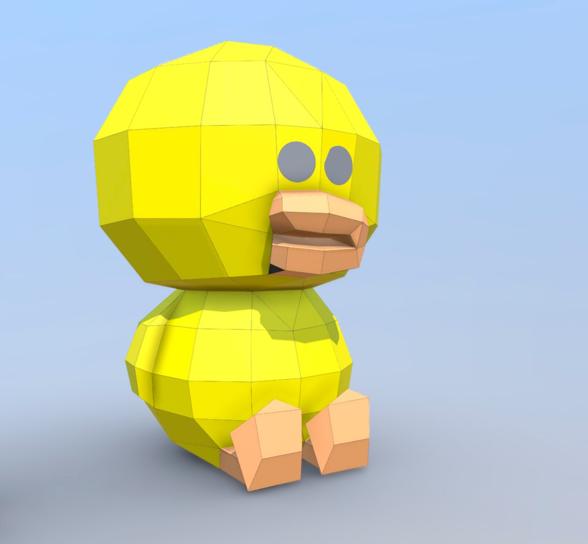 3D Duck Sally Model - TurboSquid 1416204