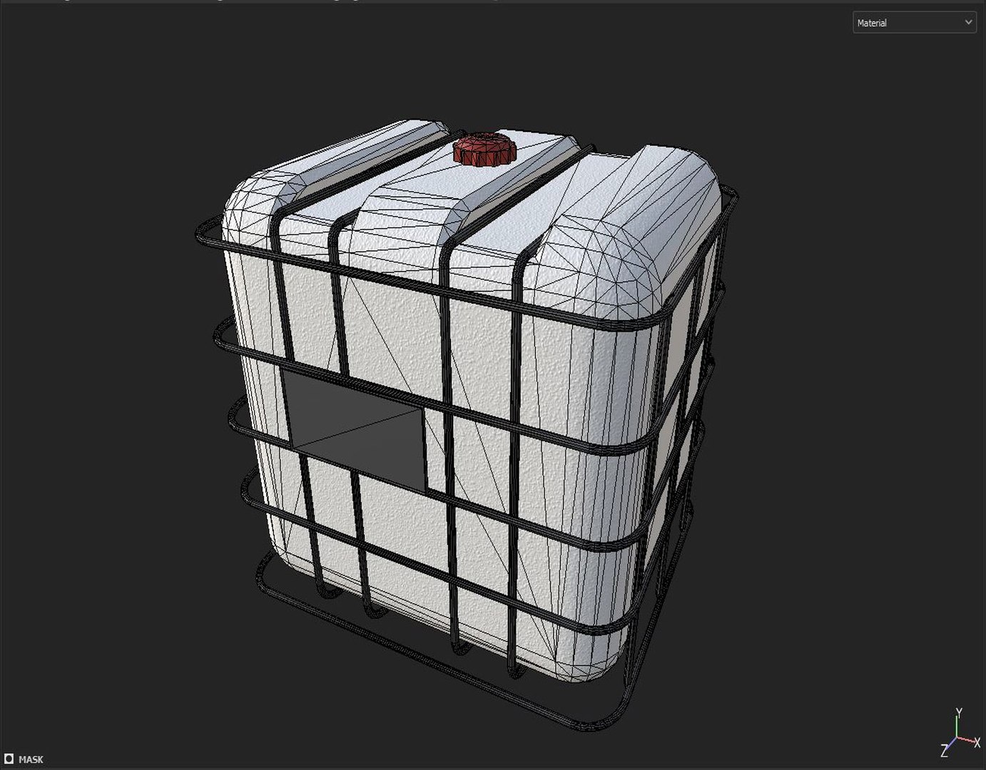 3D IBC Tank Model - TurboSquid 2371111