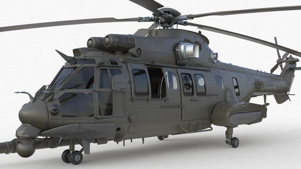 Eurocopter EC 725 High Detail 3ds max Vray 3D - TurboSquid 1786493