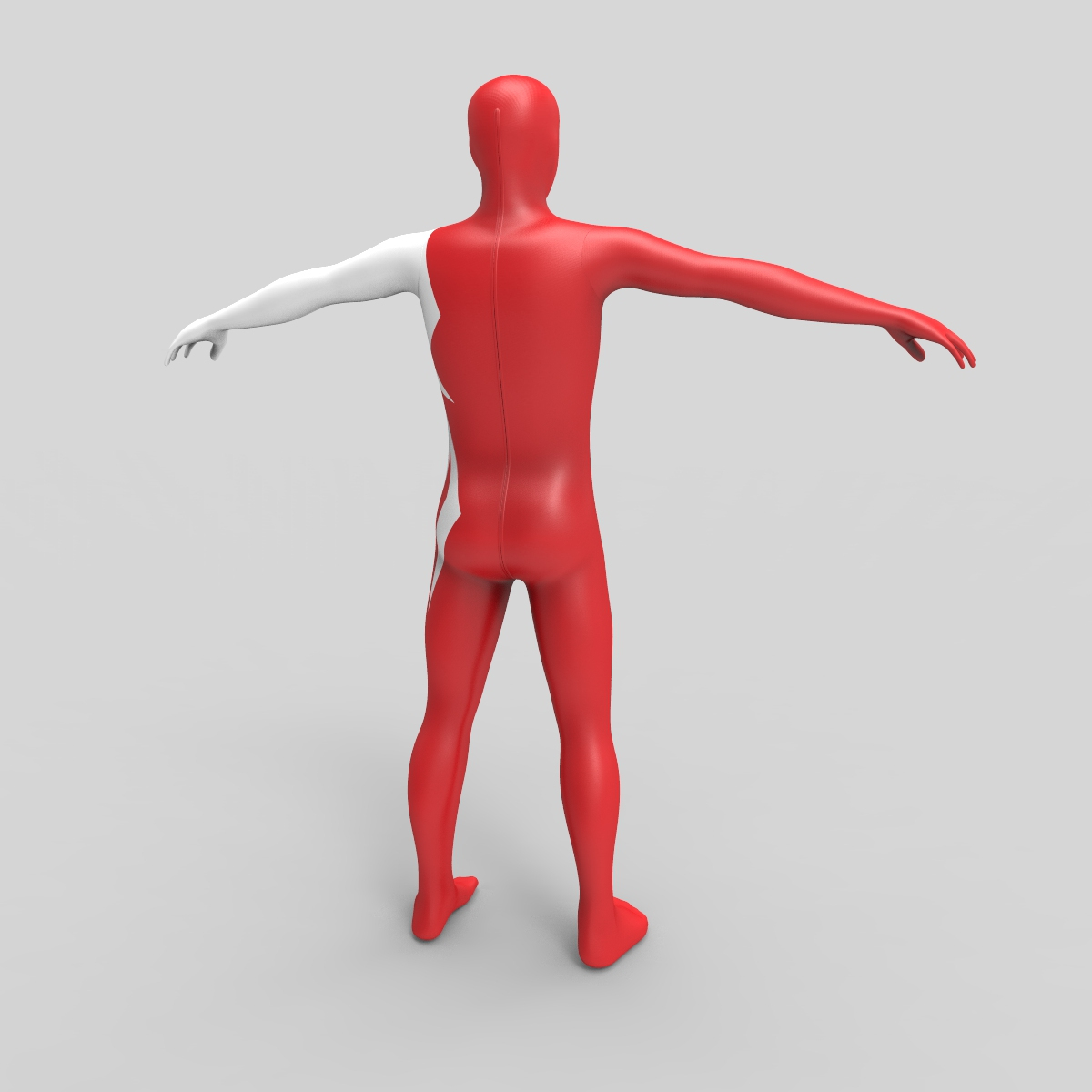 3d model morphsuit super hero