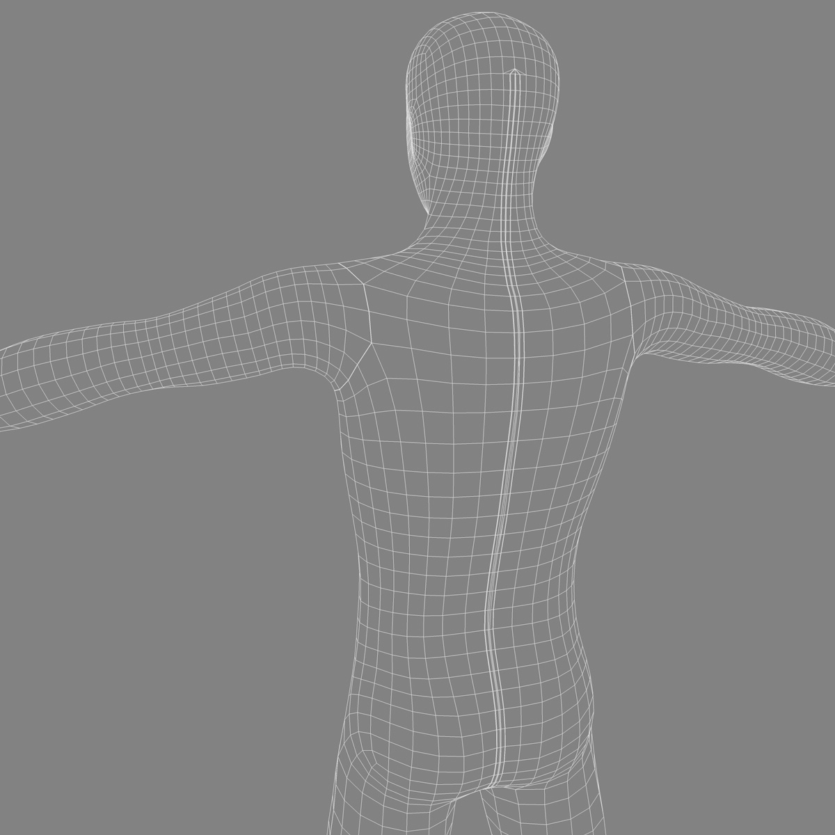 3d model morphsuit super hero