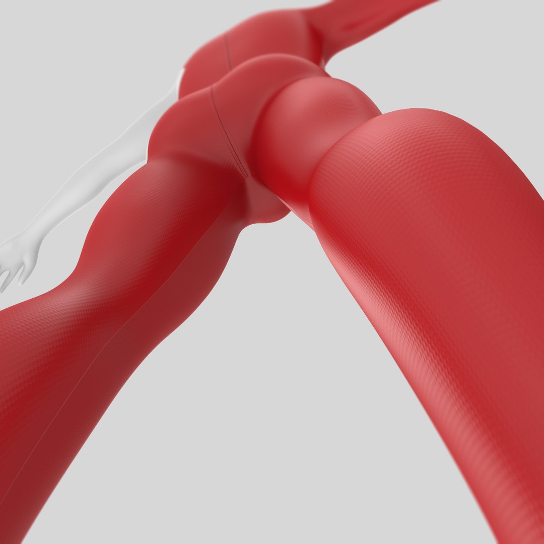 3d Model Morphsuit Super Hero