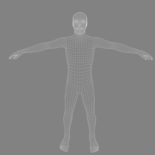 3d model morphsuit super hero