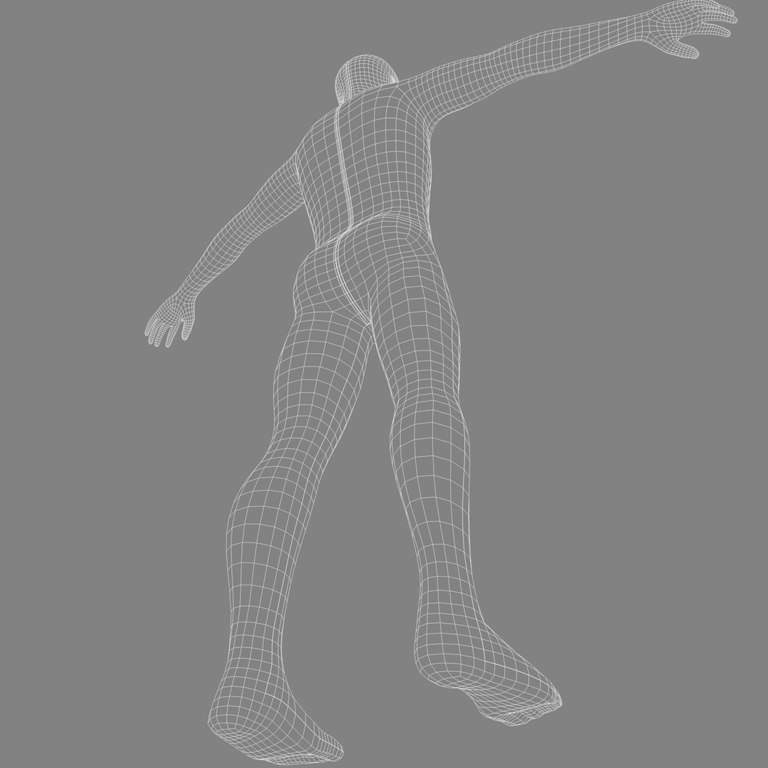 3d Model Morphsuit Super Hero