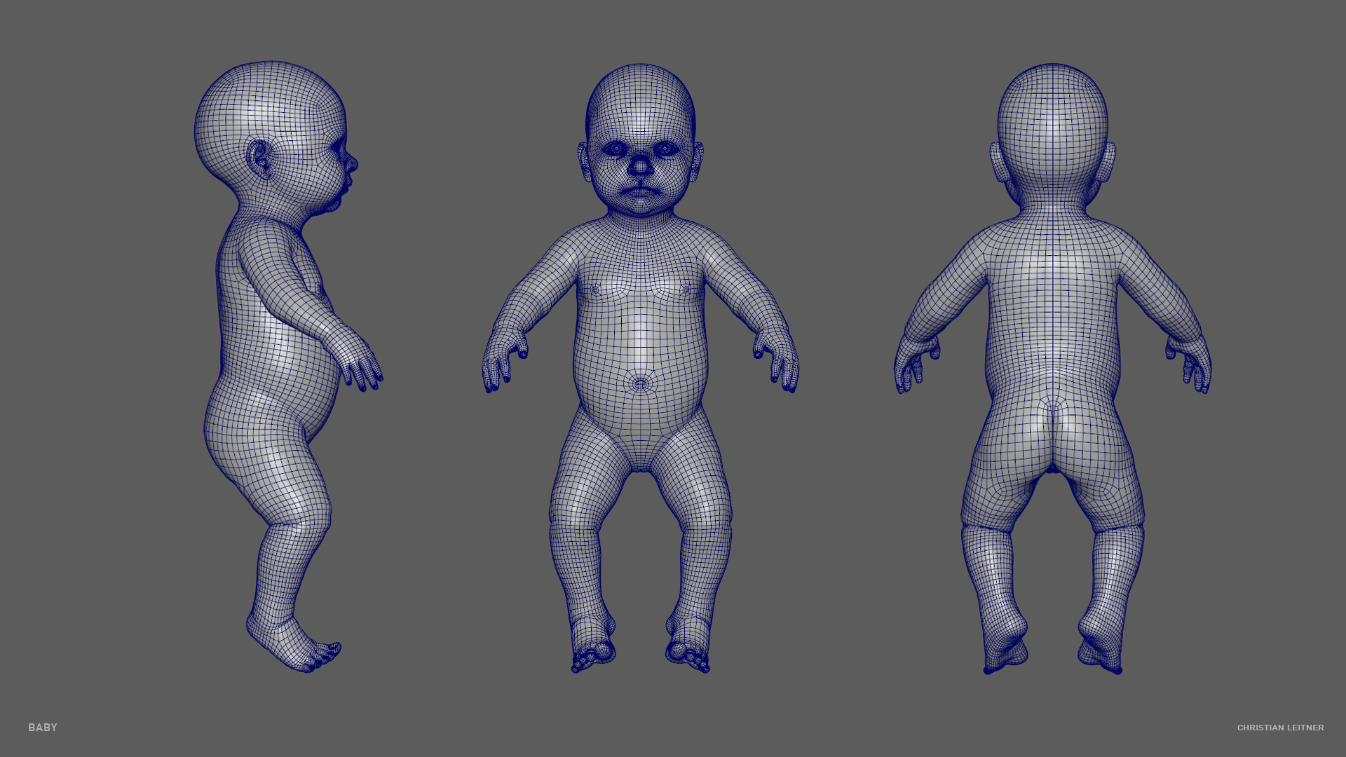Baby 3D model - TurboSquid 1721565
