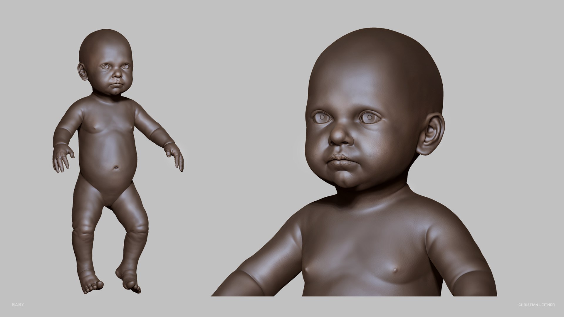 Baby 3D Model - TurboSquid 1721565