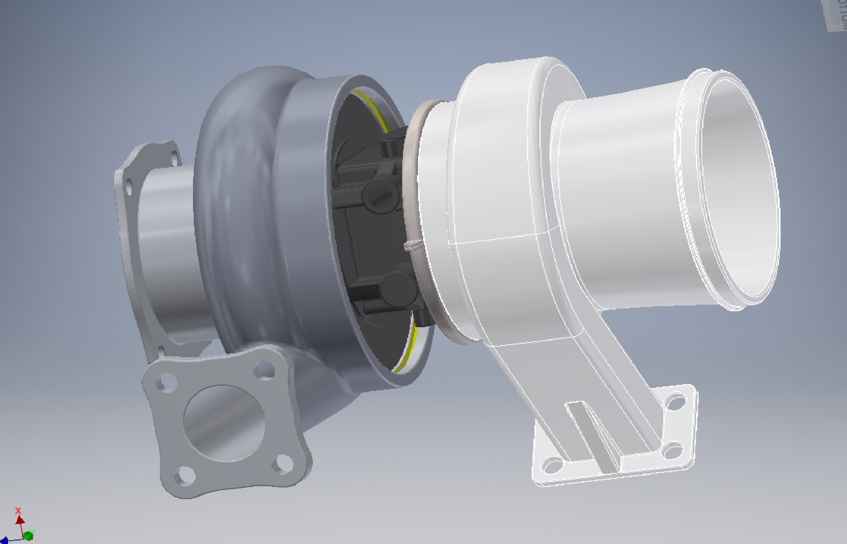 Turbocharger Vehicle Parts 3D MODEL 3D - TurboSquid 1923359
