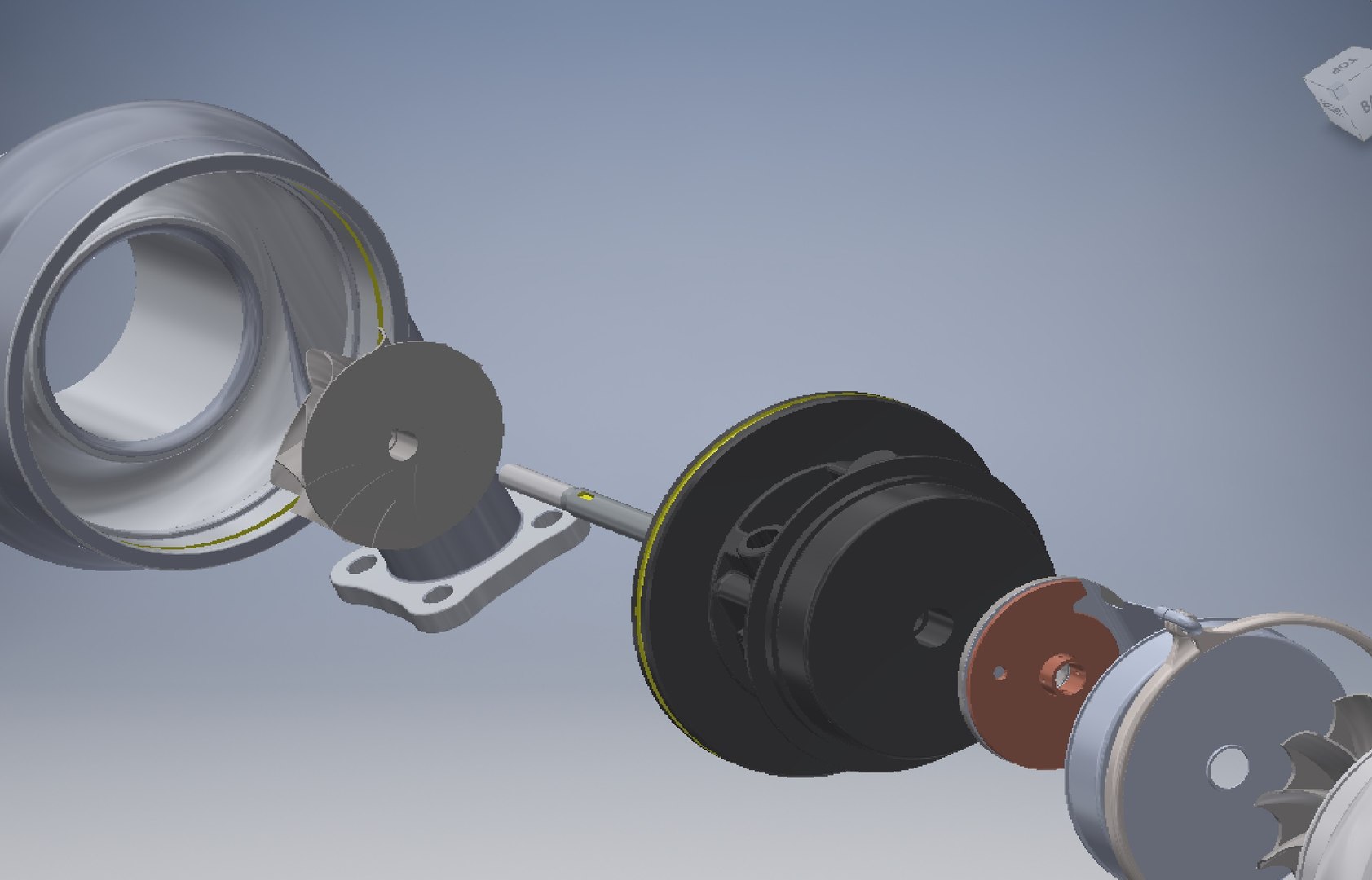 Turbocharger Vehicle Parts 3D MODEL 3D - TurboSquid 1923359