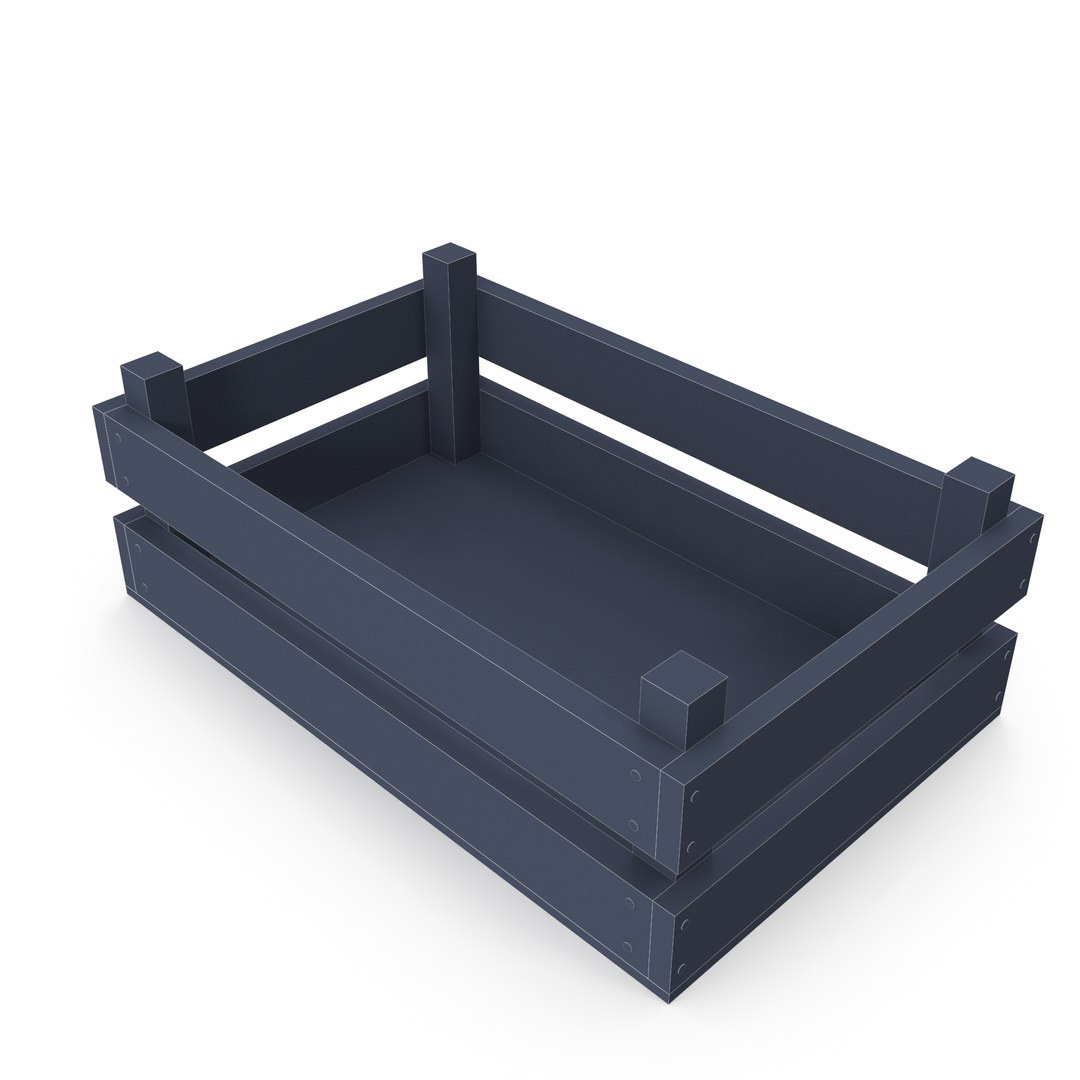 3D wooden case chest model - TurboSquid 1748765