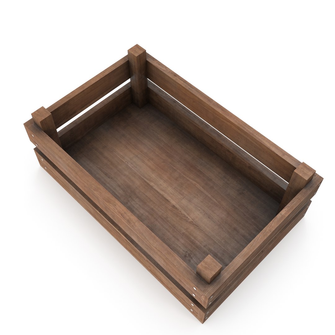 3D wooden case chest model - TurboSquid 1748765