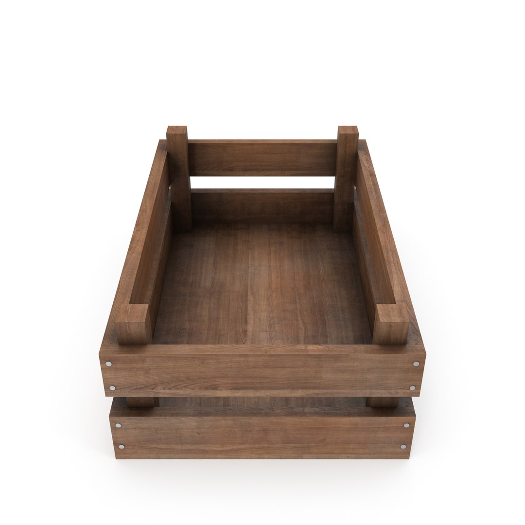 3D wooden case chest model - TurboSquid 1748765