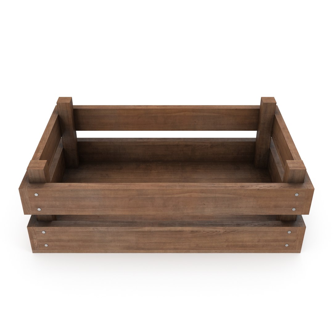 3D wooden case chest model - TurboSquid 1748765