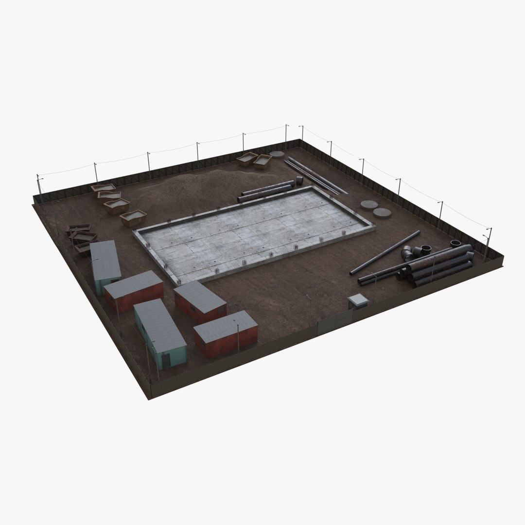 3D model Construction Site - TurboSquid 1785699