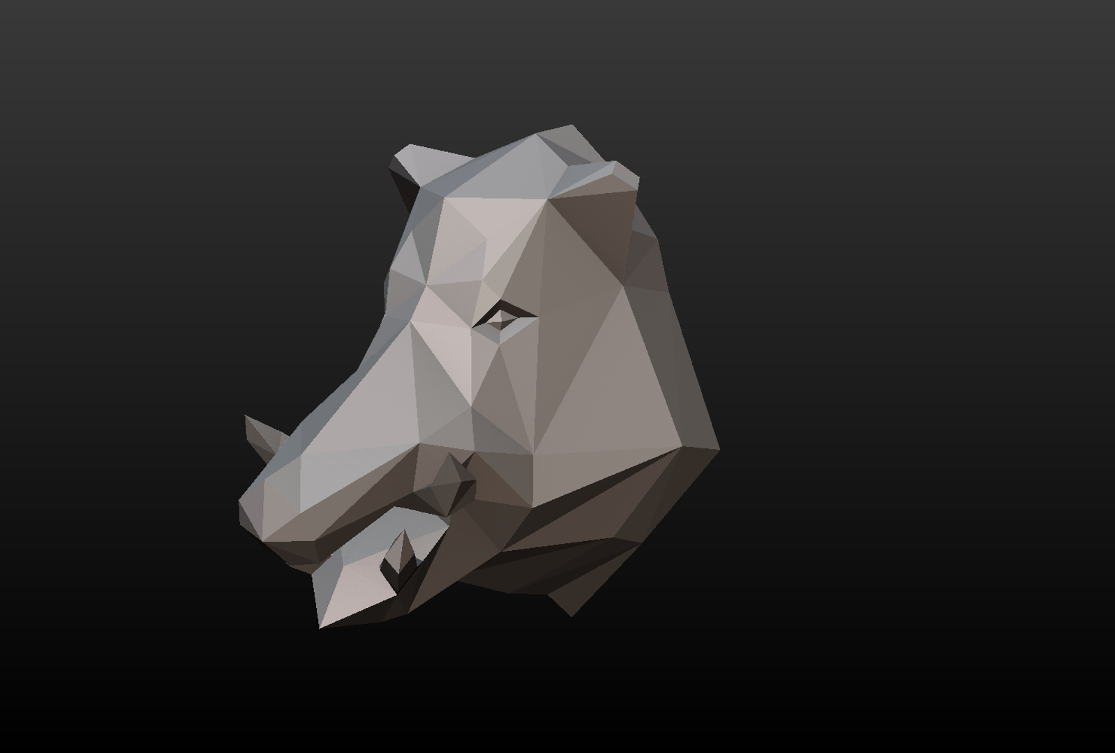 3D Boar Head Model - TurboSquid 1242016