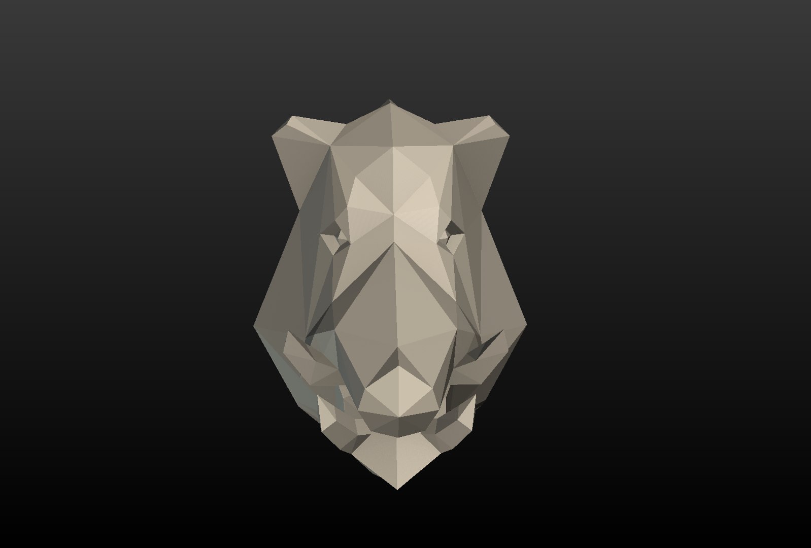 3D Boar Head Model - TurboSquid 1242016