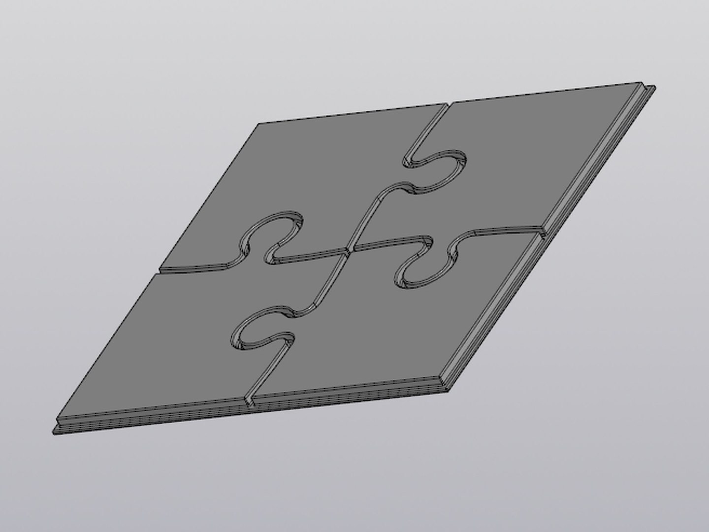 3D Cup Coaster Puzzle - TurboSquid 1965389