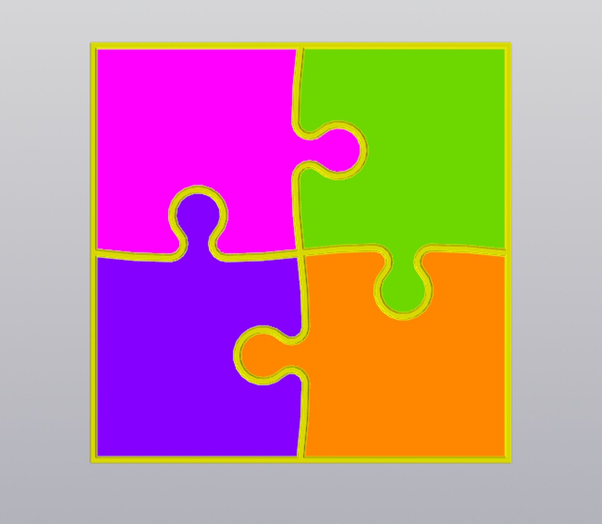 3D Cup Coaster Puzzle - TurboSquid 1965389