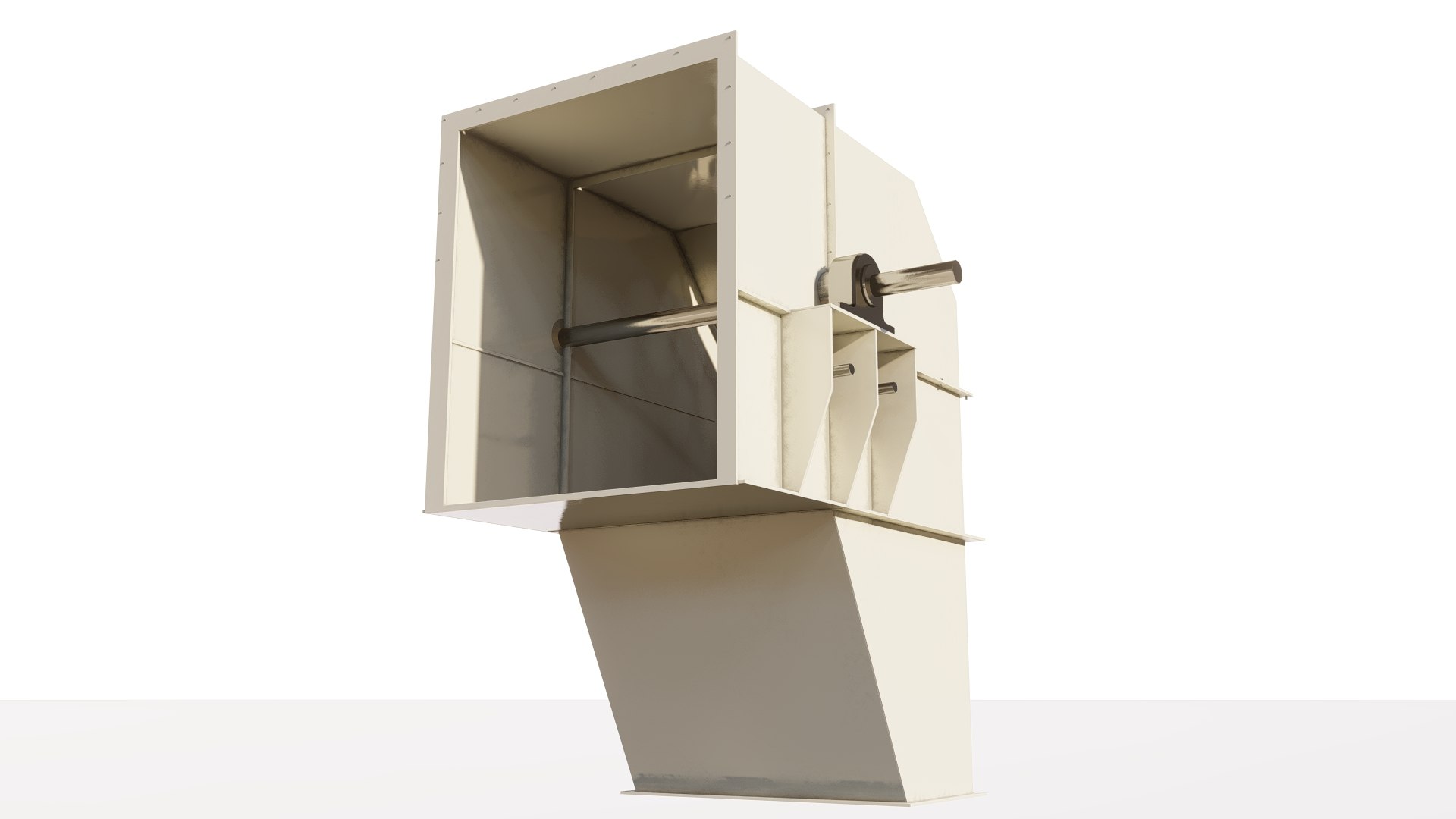 Conveyor Chute Head 3D - TurboSquid 2171137