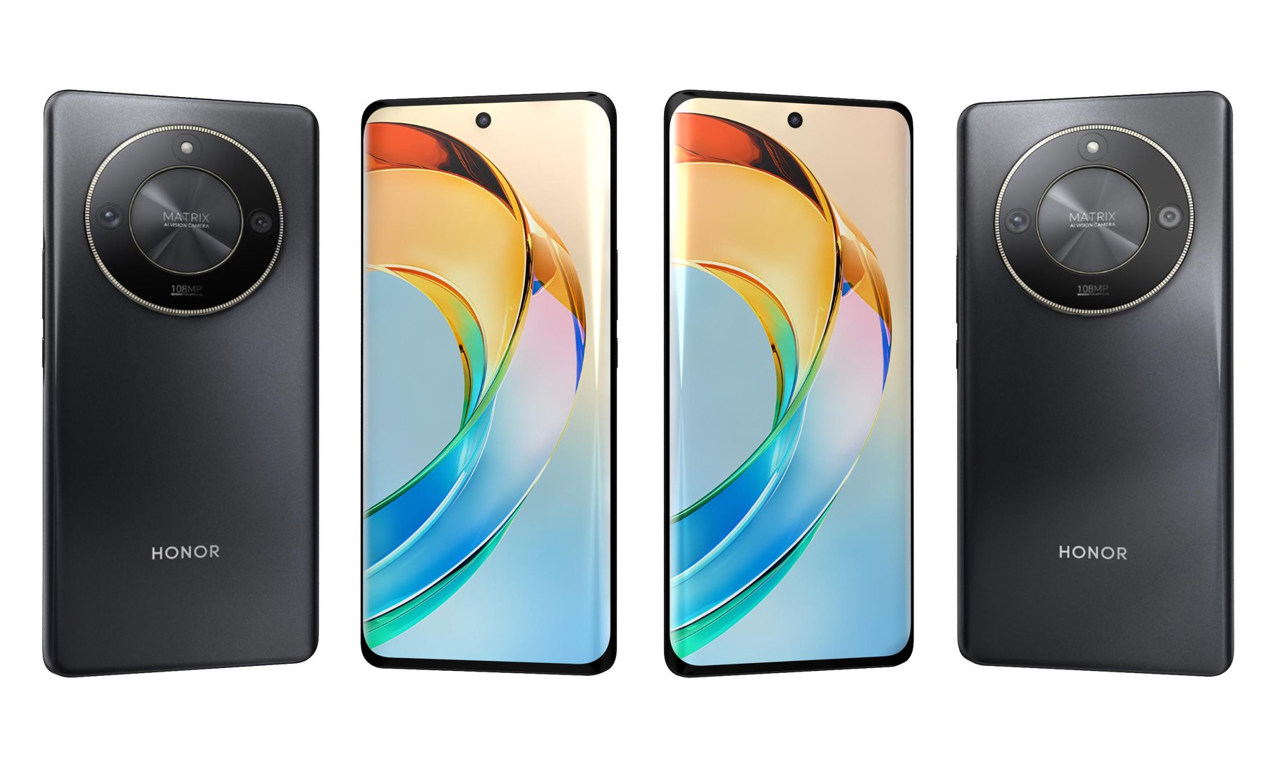 3D Honor X50 Black model - TurboSquid 2100696