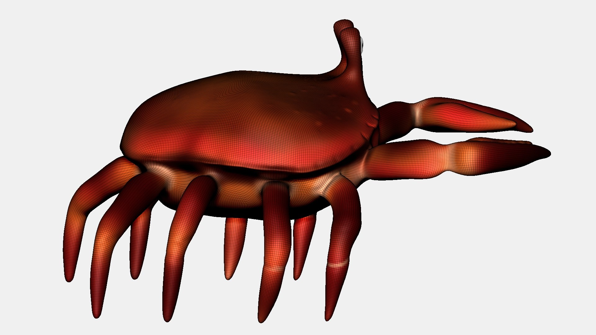 3D Crab Model - TurboSquid 1638759