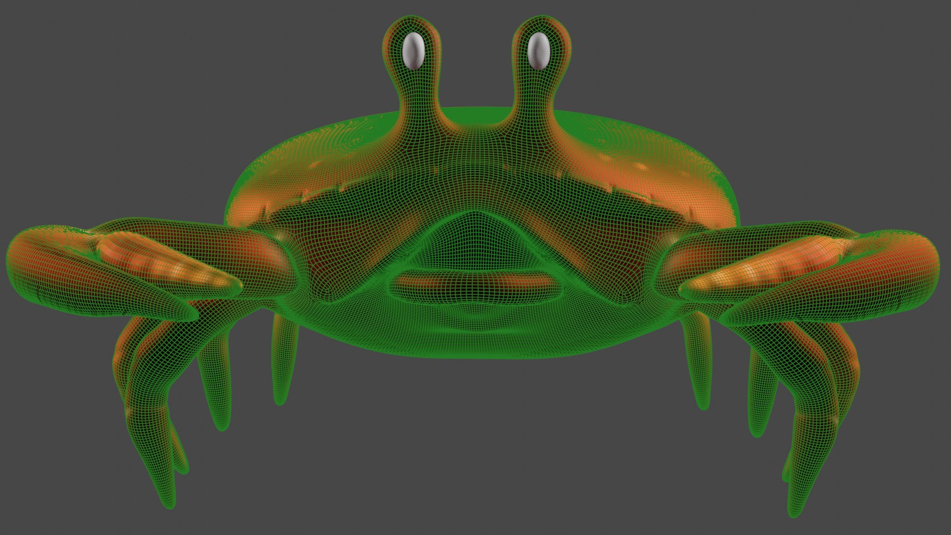 3D Crab Model - TurboSquid 1638759
