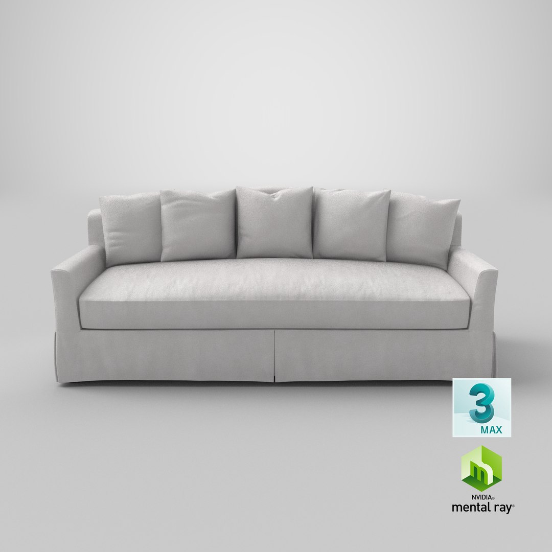 Traditional 4 Seater Sofa 3D Model - TurboSquid 1253644