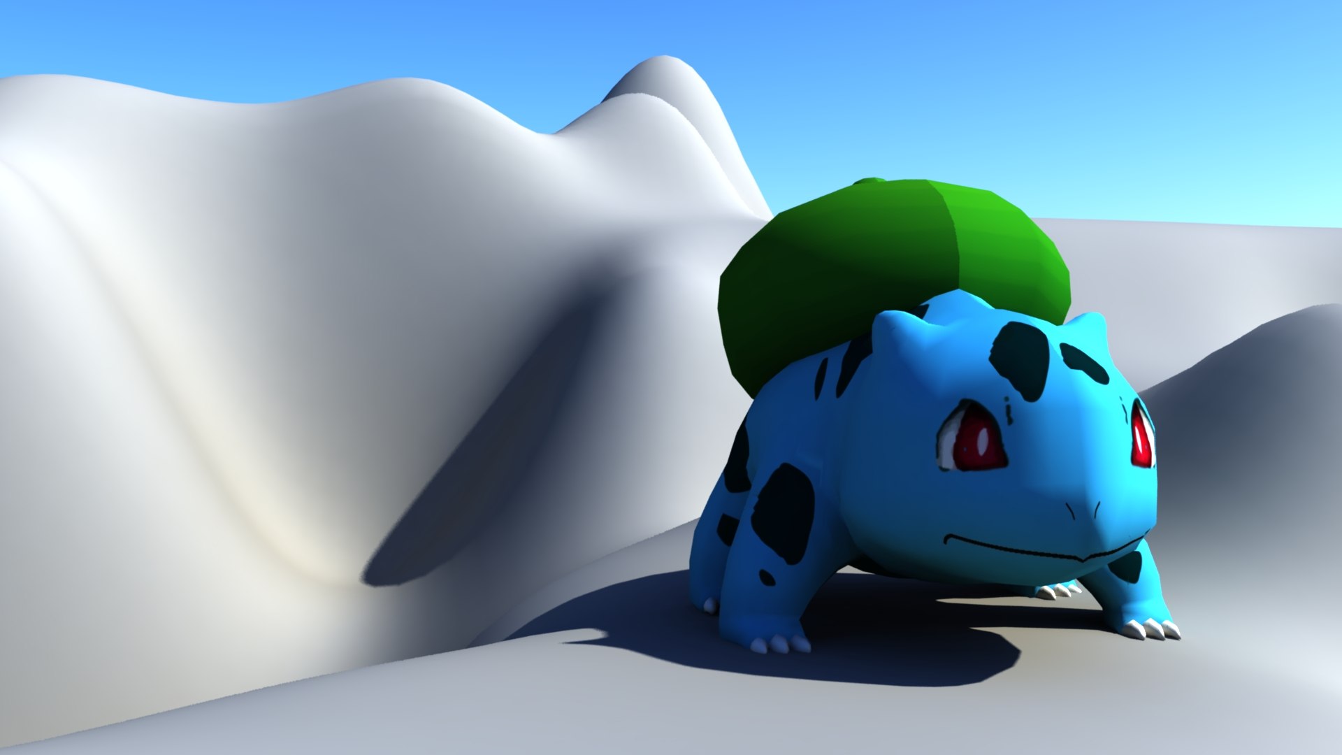 3d Bulbasaur