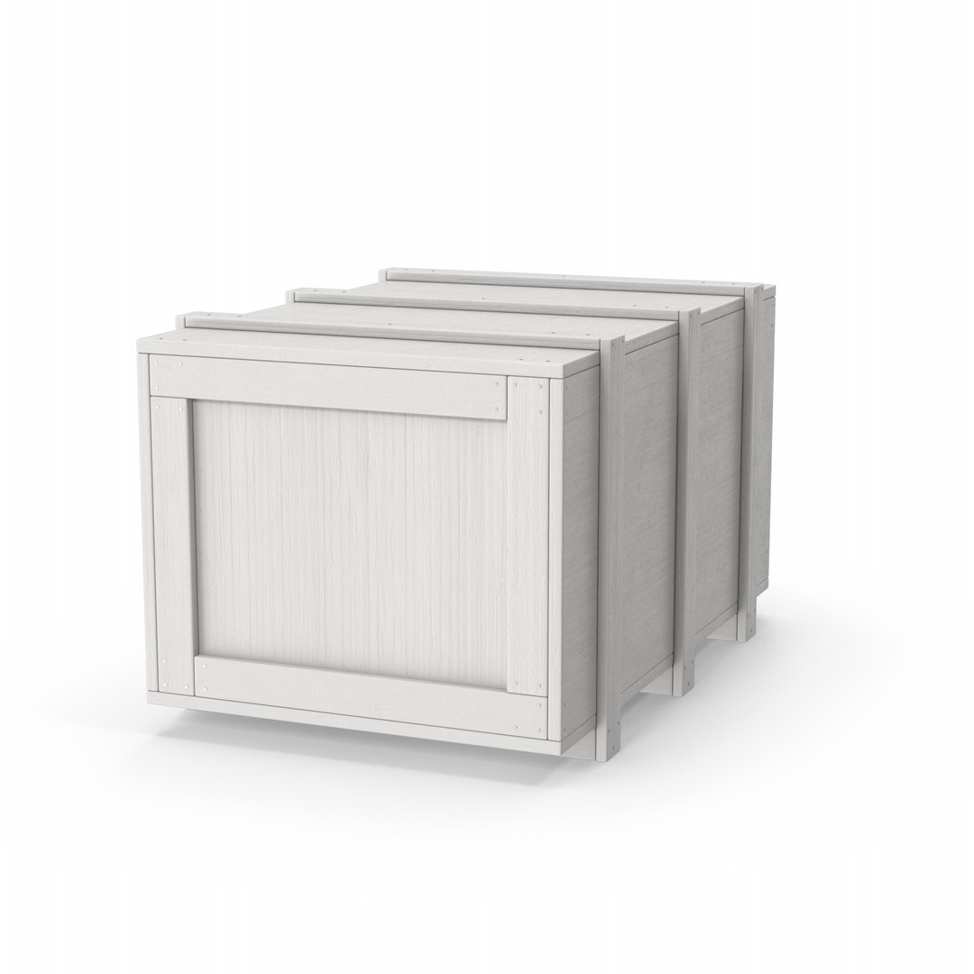 Cargo Crate Box 3D Model - TurboSquid 2132843