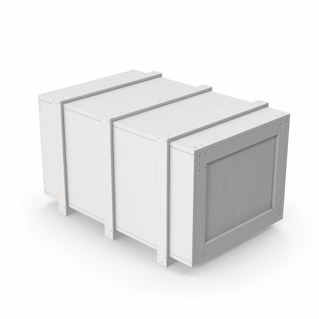 Cargo Crate Box 3D Model - TurboSquid 2132843