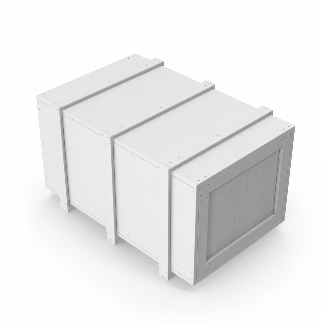 Cargo Crate Box 3D Model - TurboSquid 2132843