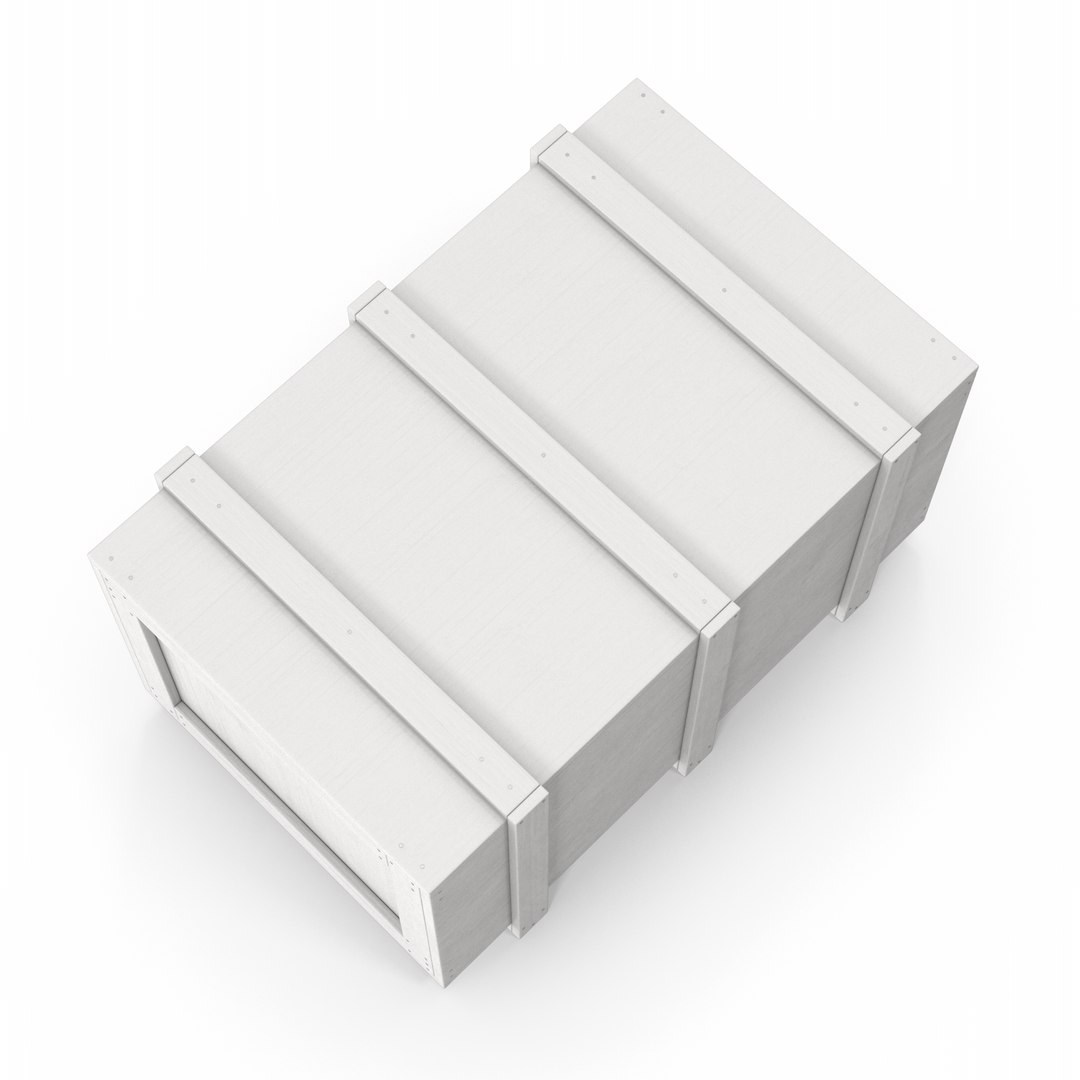 Cargo Crate Box 3D Model - TurboSquid 2132843
