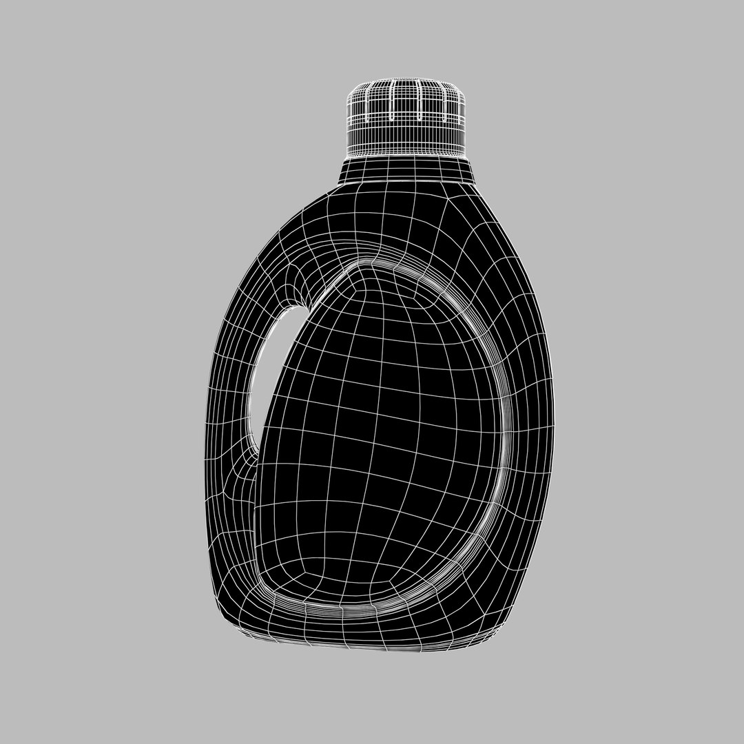 Tide detergent bottle model - TurboSquid 1169924