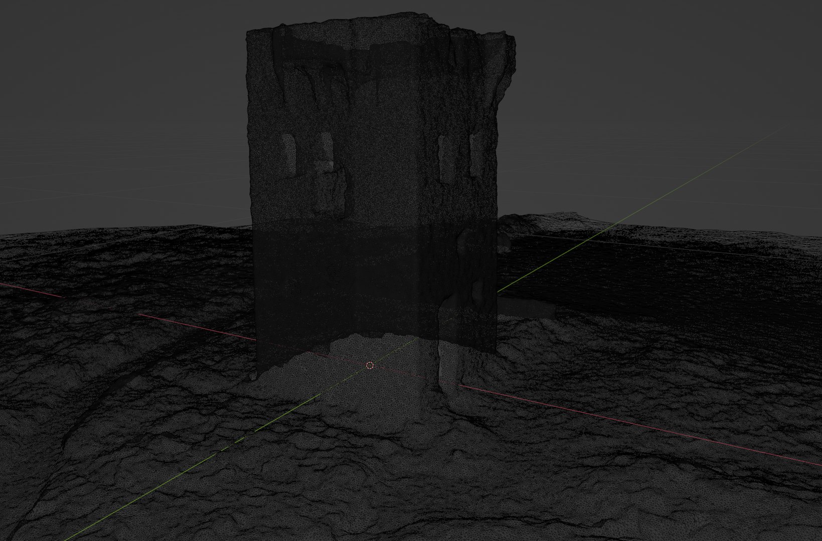 3D Castle Ruin Photoscan - TurboSquid 1979814